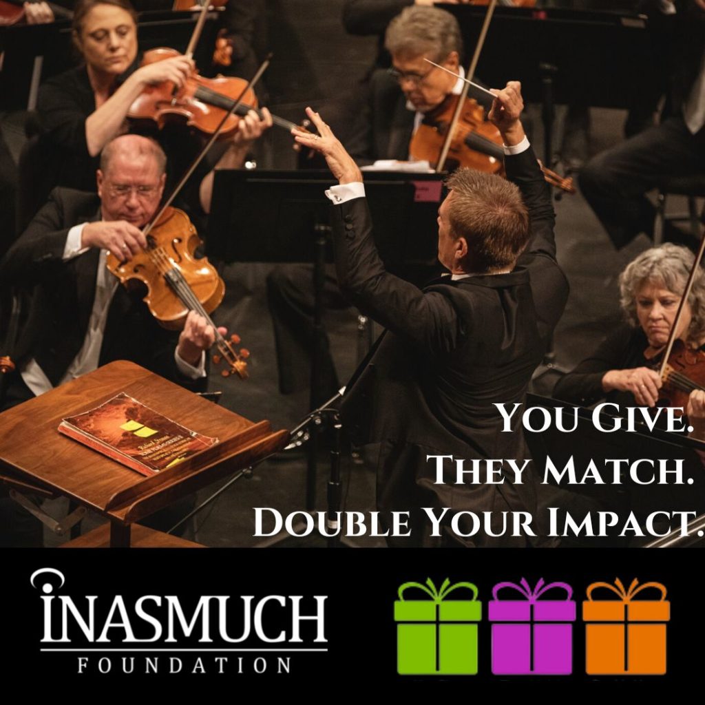 Inasmuch Foundation $50,000 Match Challenge - Oklahoma City Philharmonic